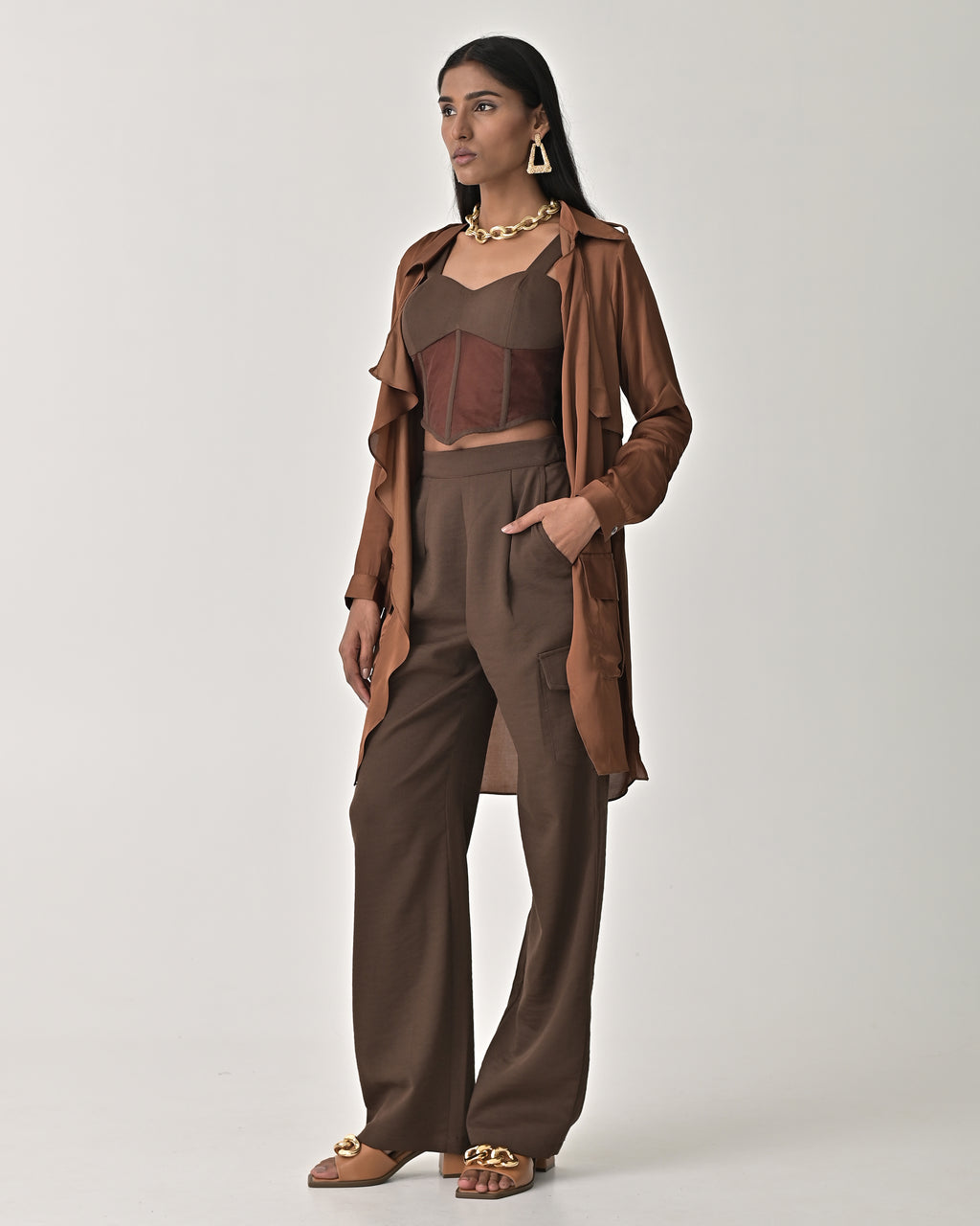 Hazel Brown Cape – The Missy Co.