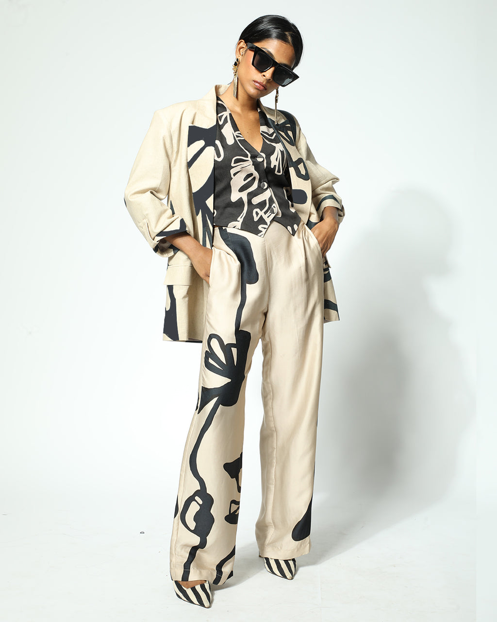 Tokyo Black and White Pant – The Missy Co.